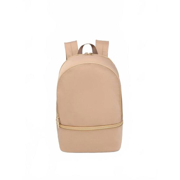 JEN & CO. | Bags | New Jen Co Womens Frances Nylon Backpack In Tan ...